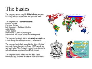 International and global studies | PPT
