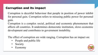 International Anti-corruption day 2022, ppt | PPTX
