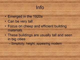International Architecture | PPT