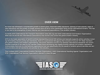 International aviation services organization (iaso) | PPTX