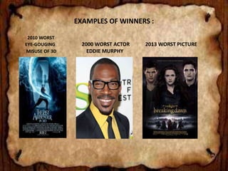 International Award Giving Bodies | PPTX