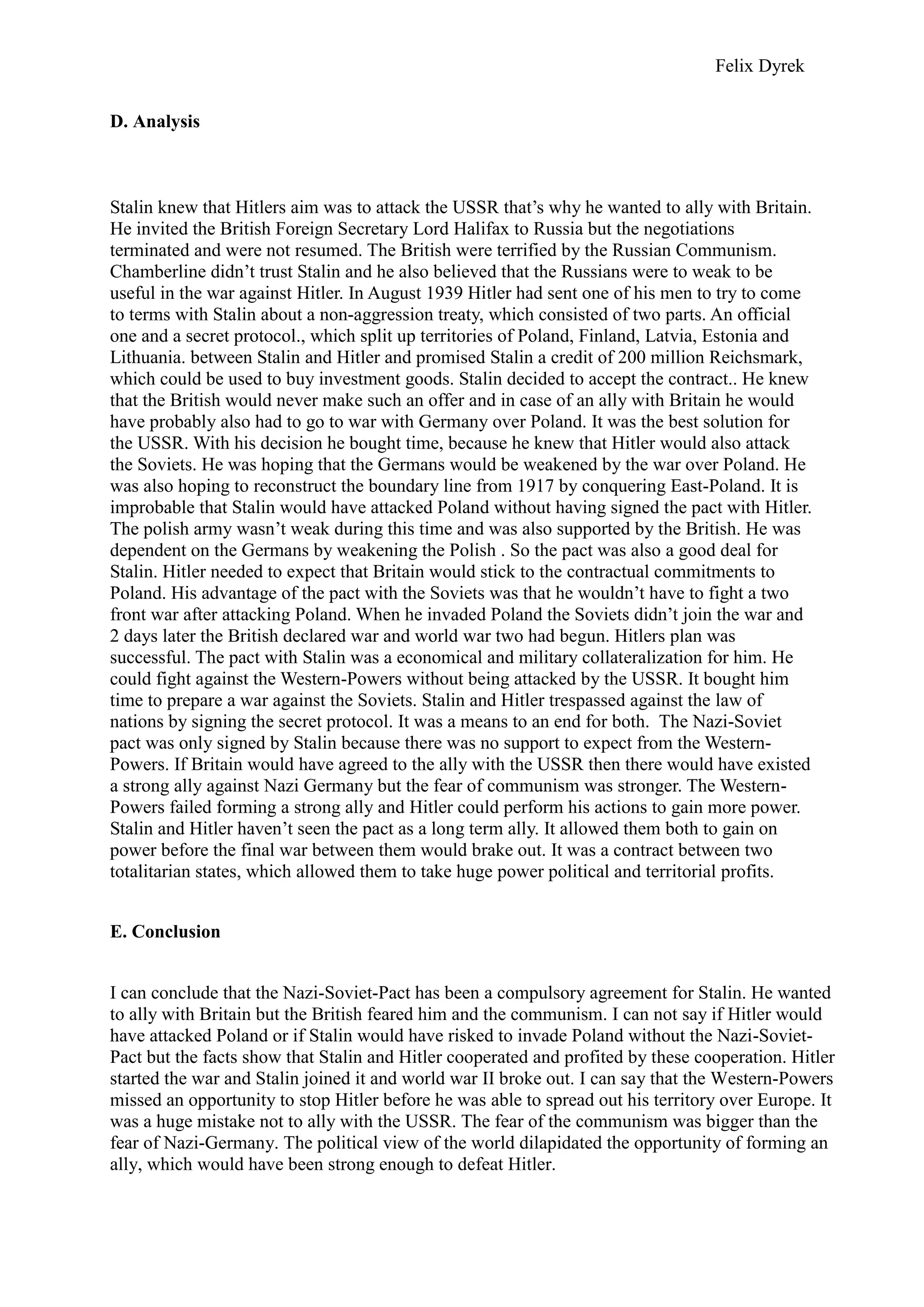 International baccalaureate history hl historical investigation_hitler ...