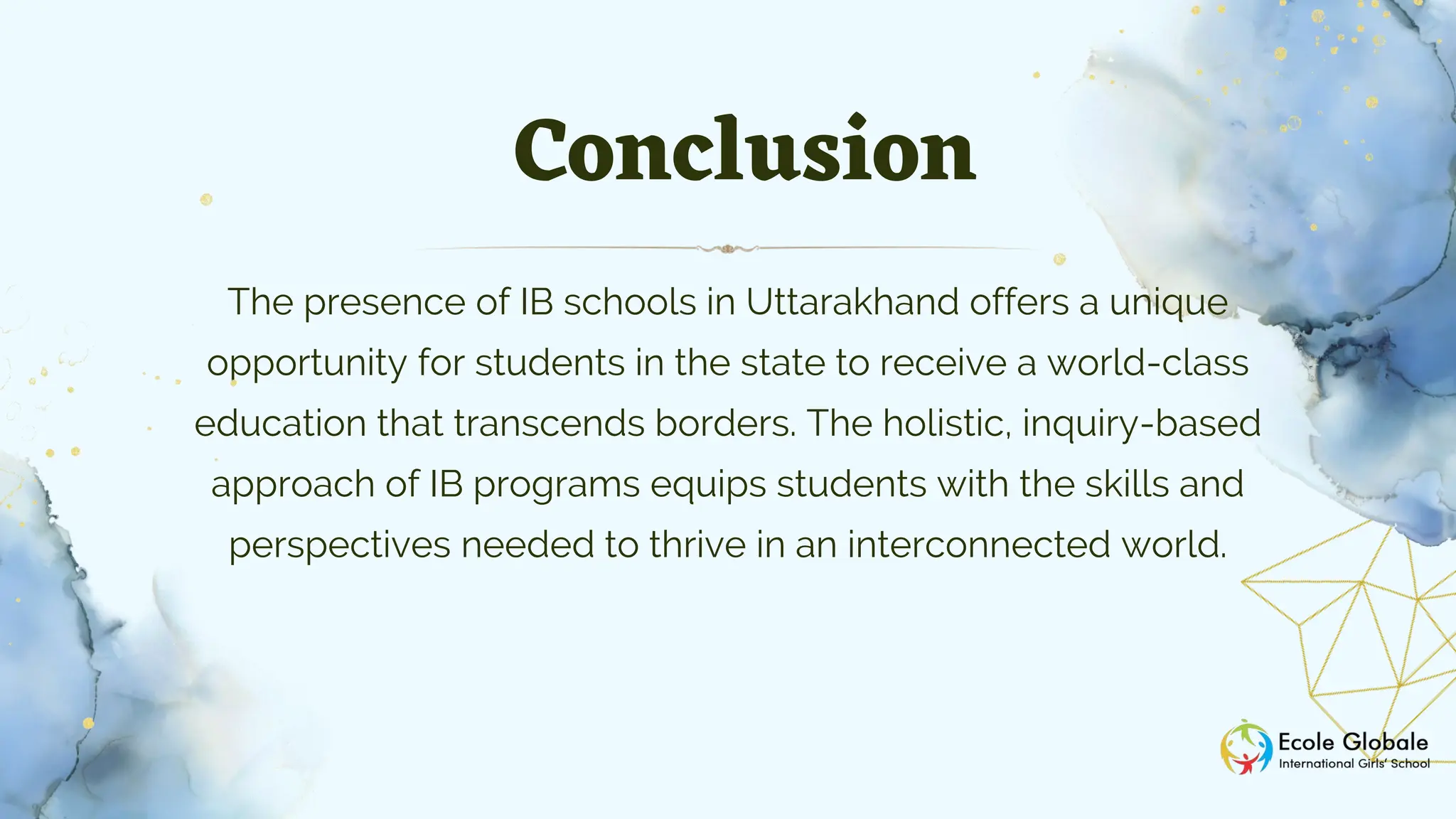 International Baccalaureate (IB) Schools in Uttarakhand A Global ...