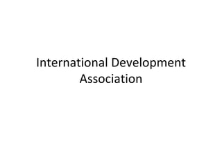 International Bank For Reconstruction And Development | PPT
