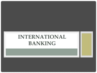 International banking (1) | PPT