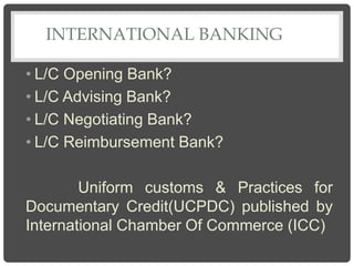 International banking (1) | PPT