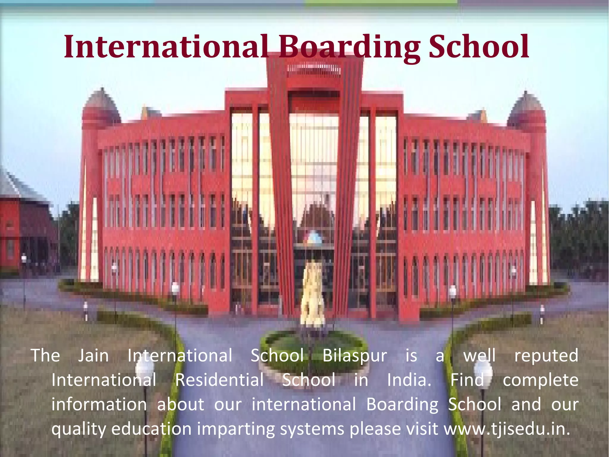International Boarding School | PPT
