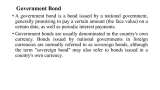 International bond market | PPTX