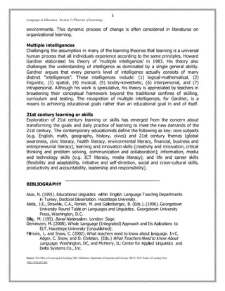 International bureau of education (Unit: 1Theories of Learning) | DOCX