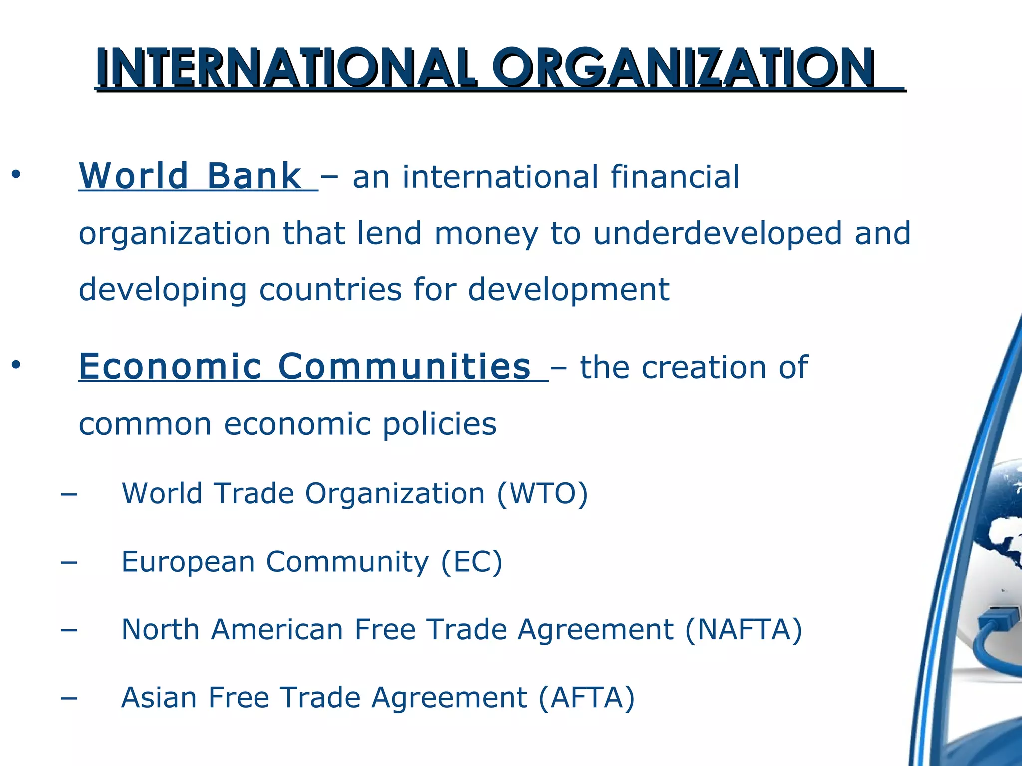 International Business (BBA MBA) | PPT