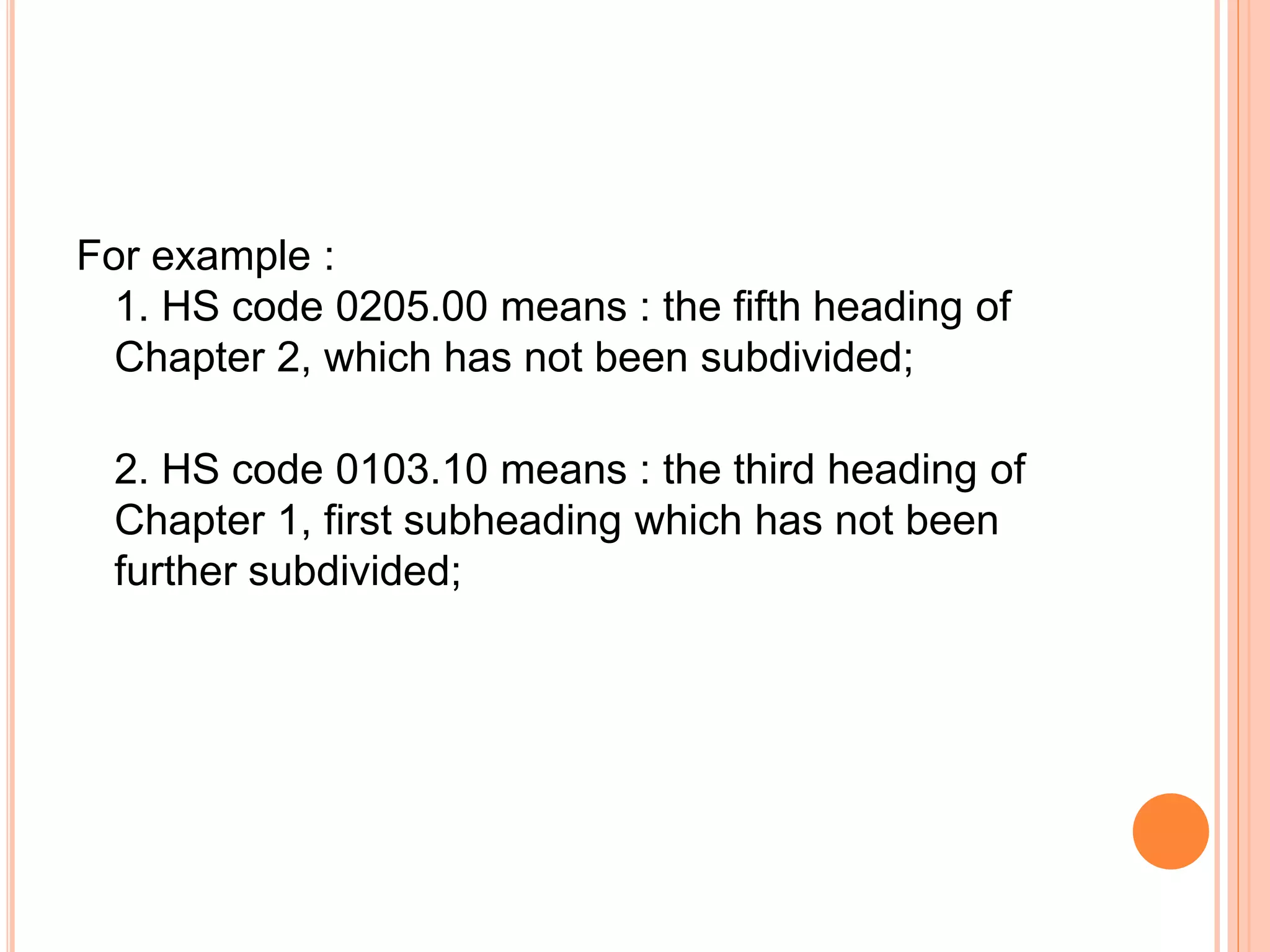 harmonised system of coding | PPTX