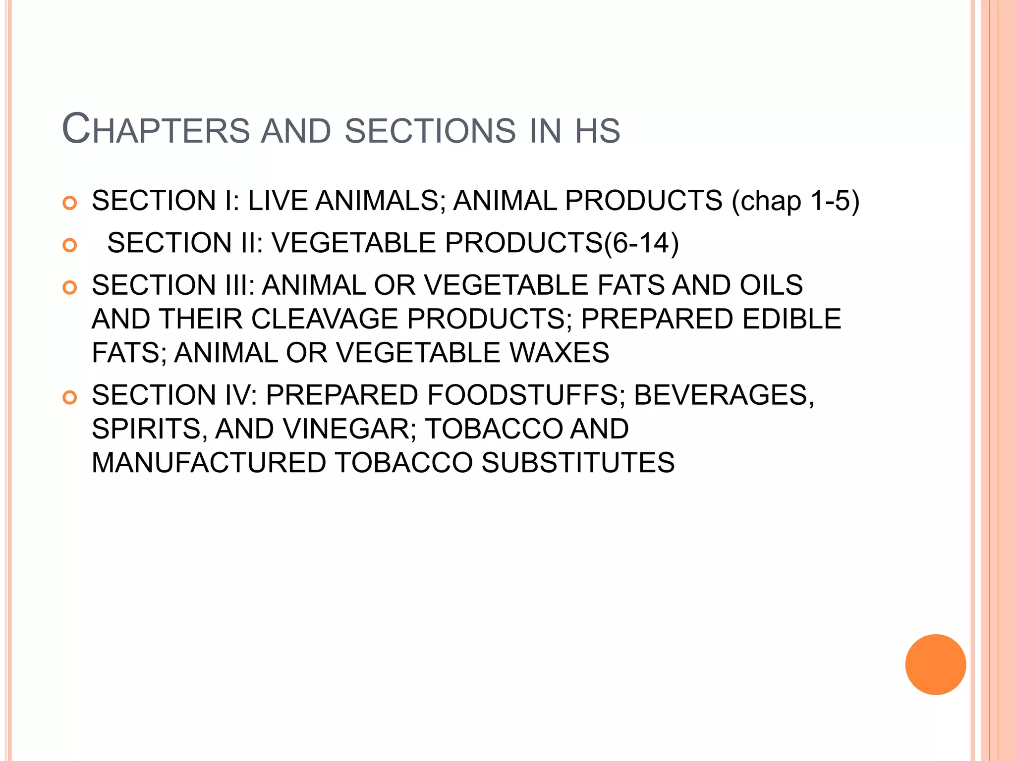 harmonised system of coding | PPTX
