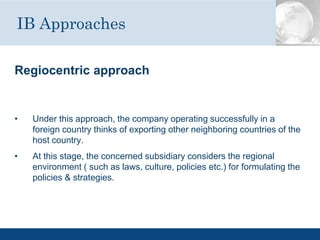 International Business | PPTX