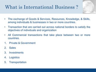 International Business | PPTX