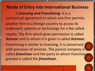 International business | PPTX