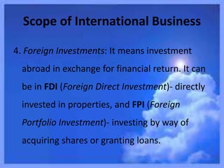 International business | PPTX