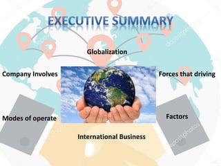 International business -chapter 01 | PPTX