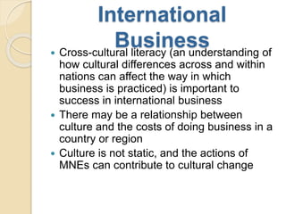 International business | PPT