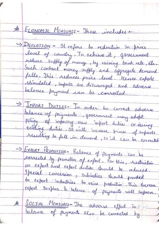 International business | Hand Written Notes | B.com | by Ritish bedi # ...