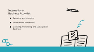 INTERNATIONAL BUSINESS chapter 1 power point | PPTX