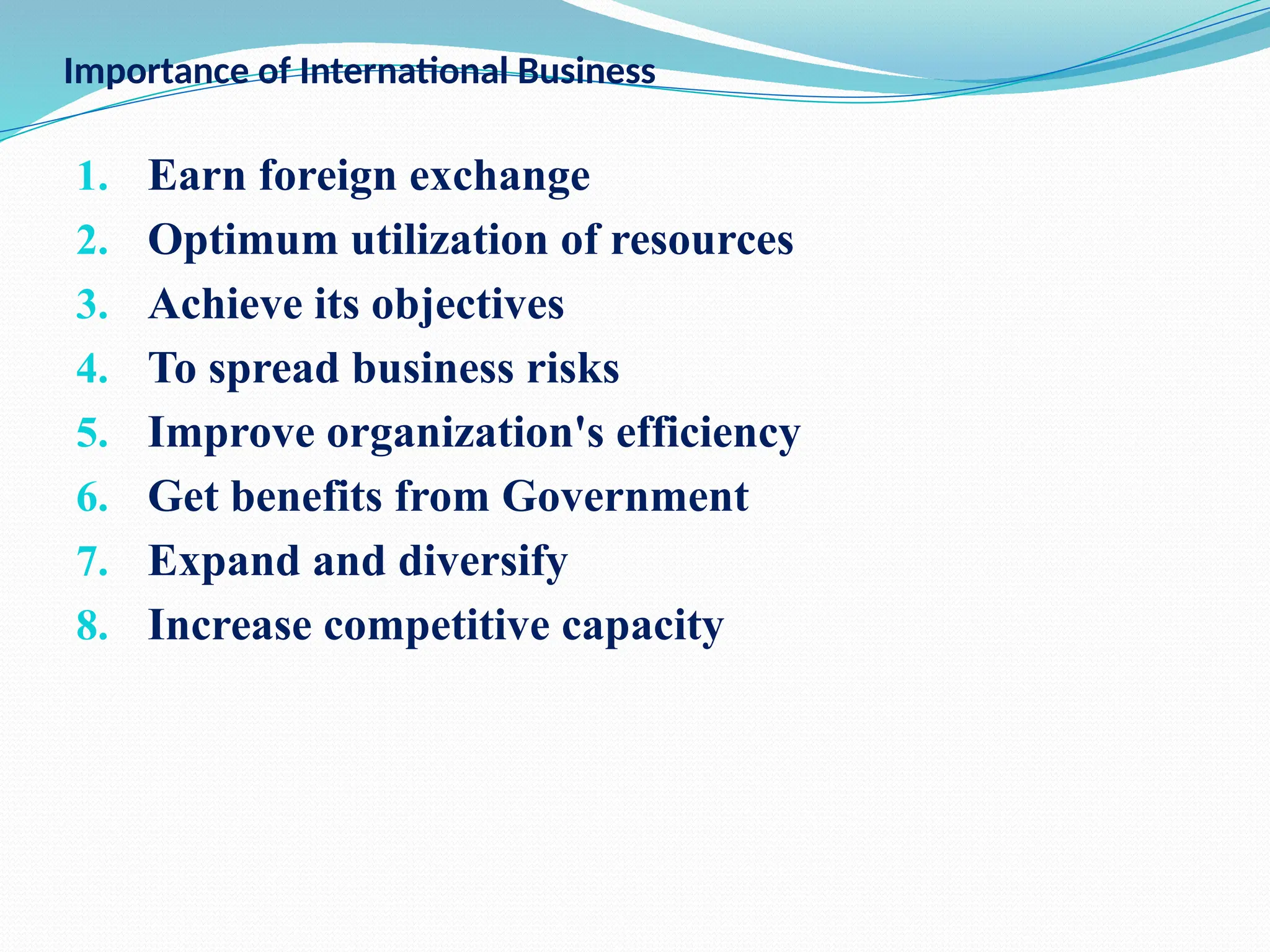 International Business meaning definition and characteristics | PPTX
