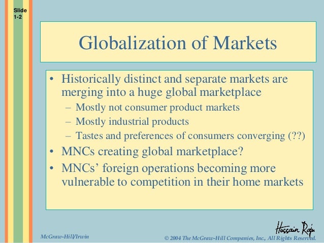 International Business_Chapter 1_Globalization_Charles W. Hill International Business_Chapter 1_Globalization_Charles W. Hill