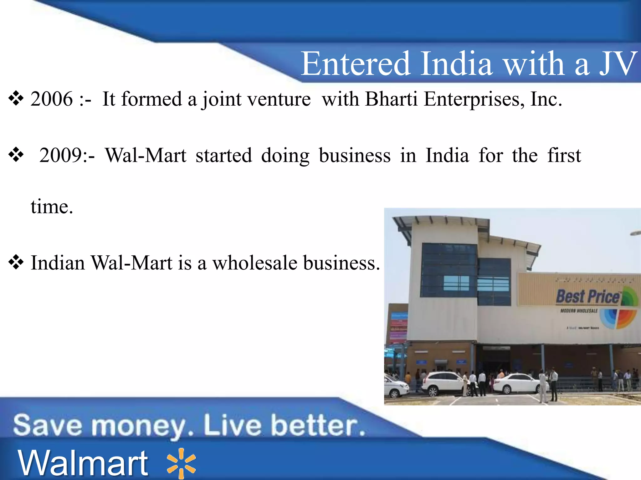 International Business Walmart | PPTX
