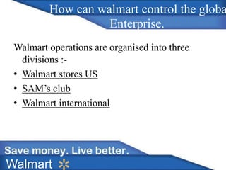 International Business Walmart | PPTX