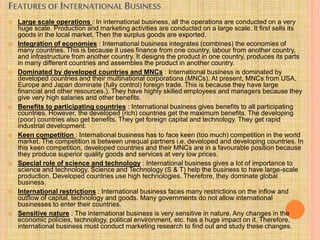 International business 1&2 | PPTX