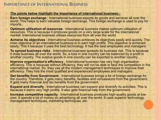 International business 1&2 | PPT