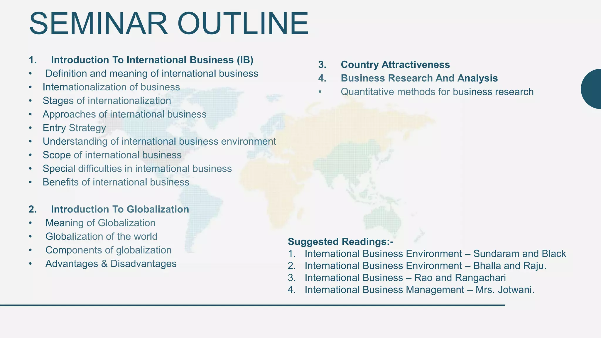 International business and globalization | PPTX