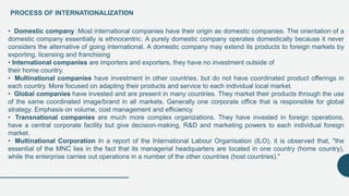International business and globalization | PPTX