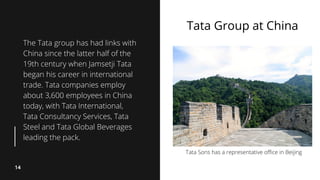 International business and its aspects of tata | PDF