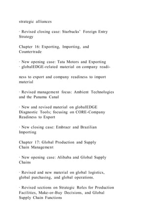 International businesscompeting in the global marketpla | PDF