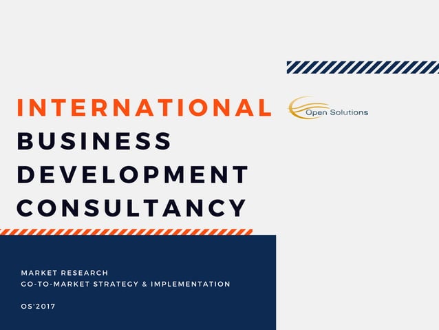 International business development & consultancy | PPT