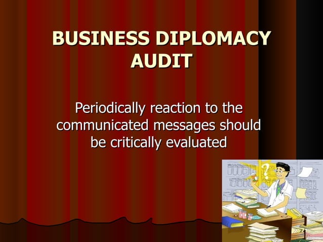International Business Diplomacy | PPT | Business | Business and Finance