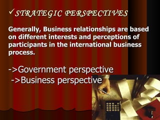 International Business Diplomacy | PPT