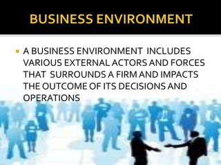 International business environment | PPTX