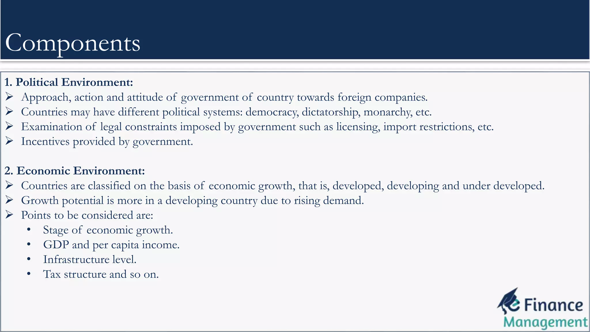 International Business Environment | PPTX