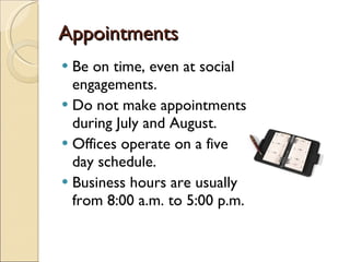 International Business Etiquette | PPT