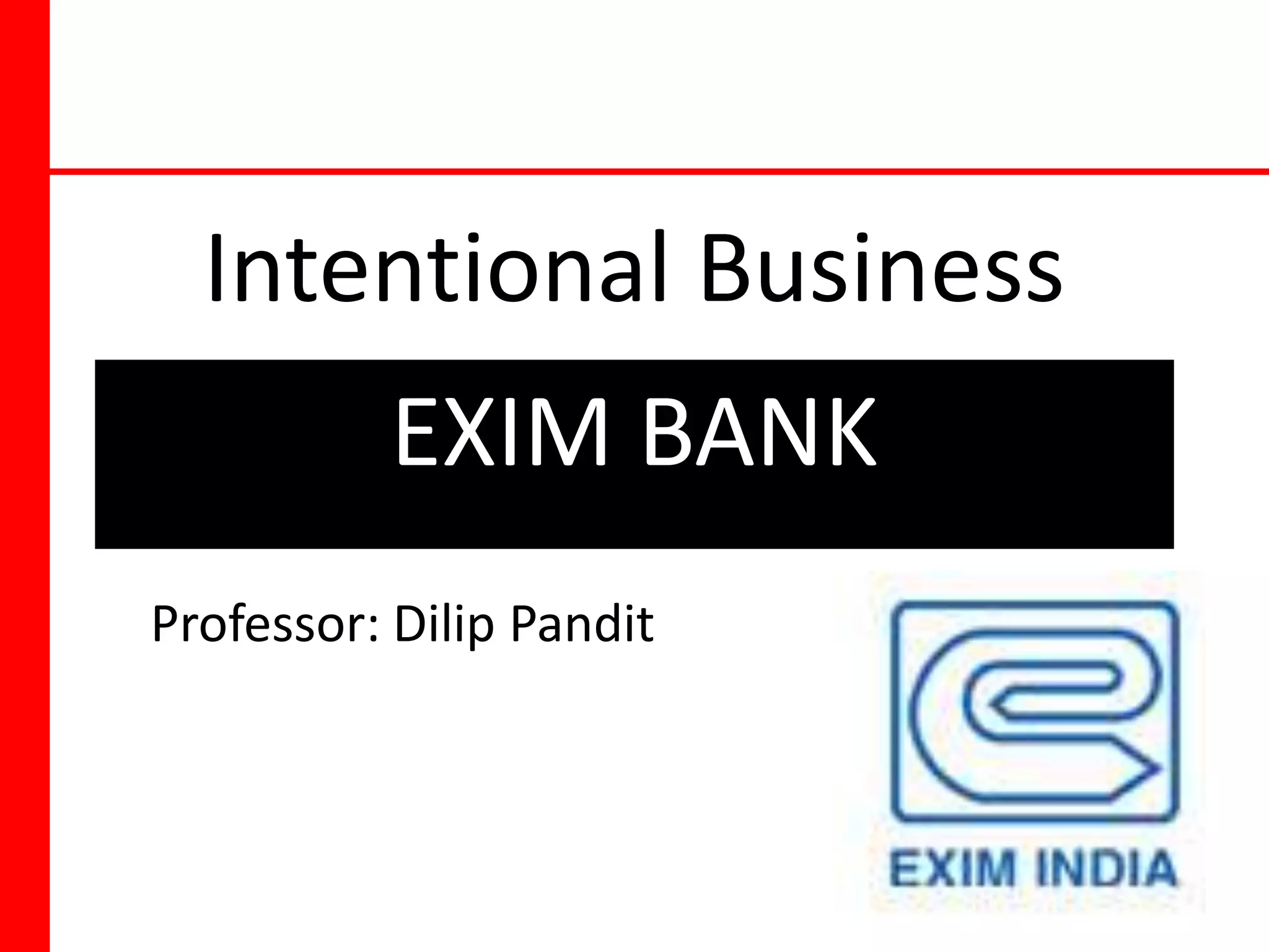 International Business Exim | PPTX