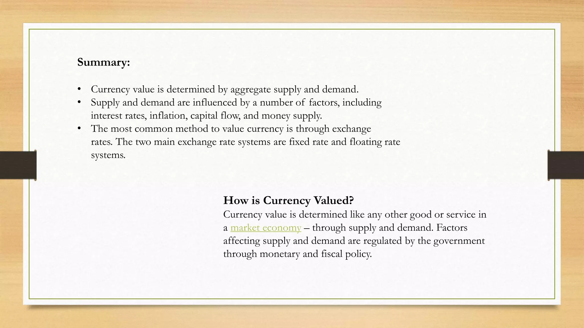 International Business_How is Currency Valued.pptx