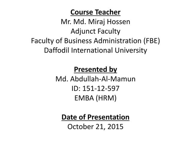 Presentation on International Business (IB) | PPT