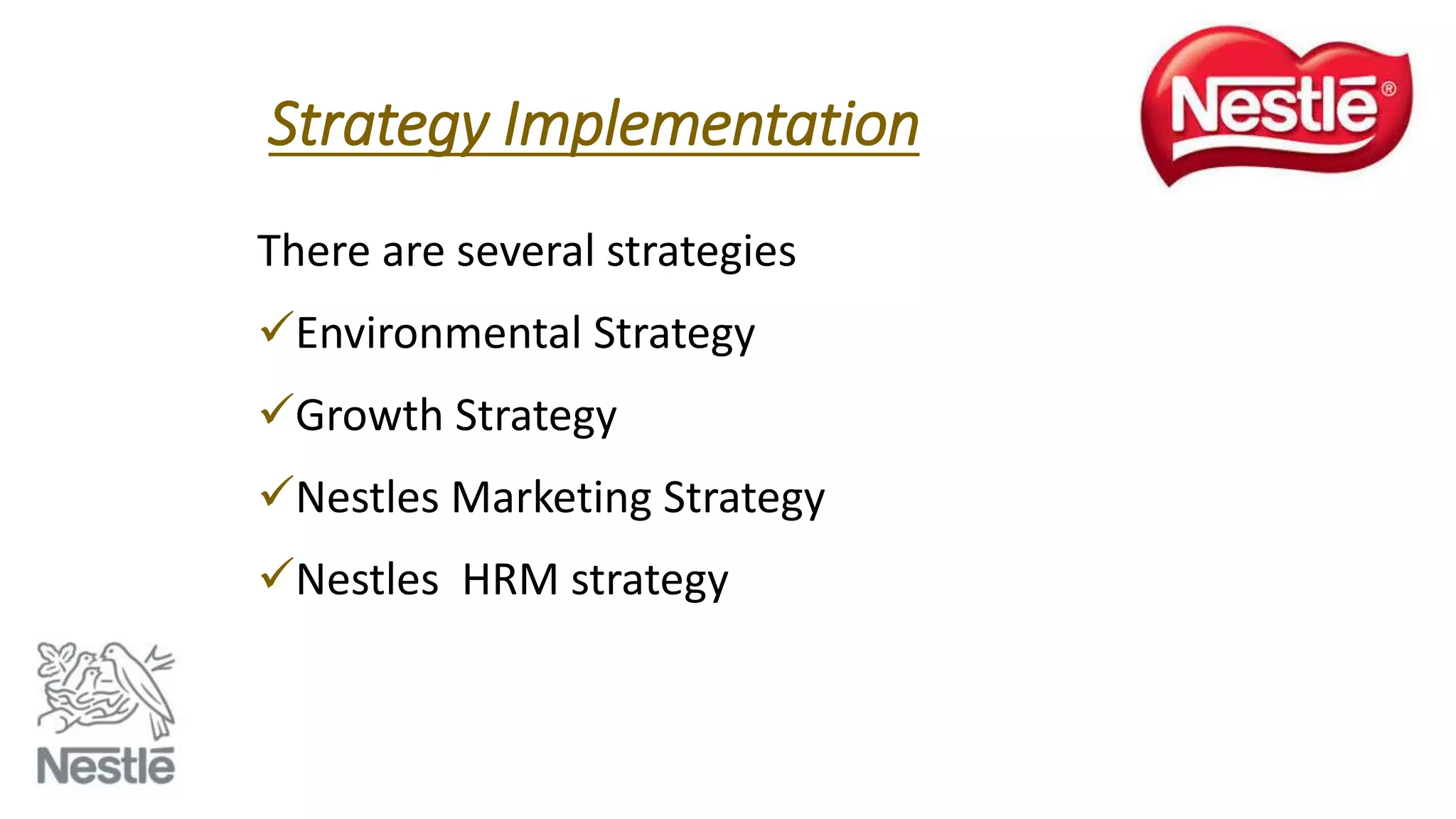 nestle International business management slides | PPTX