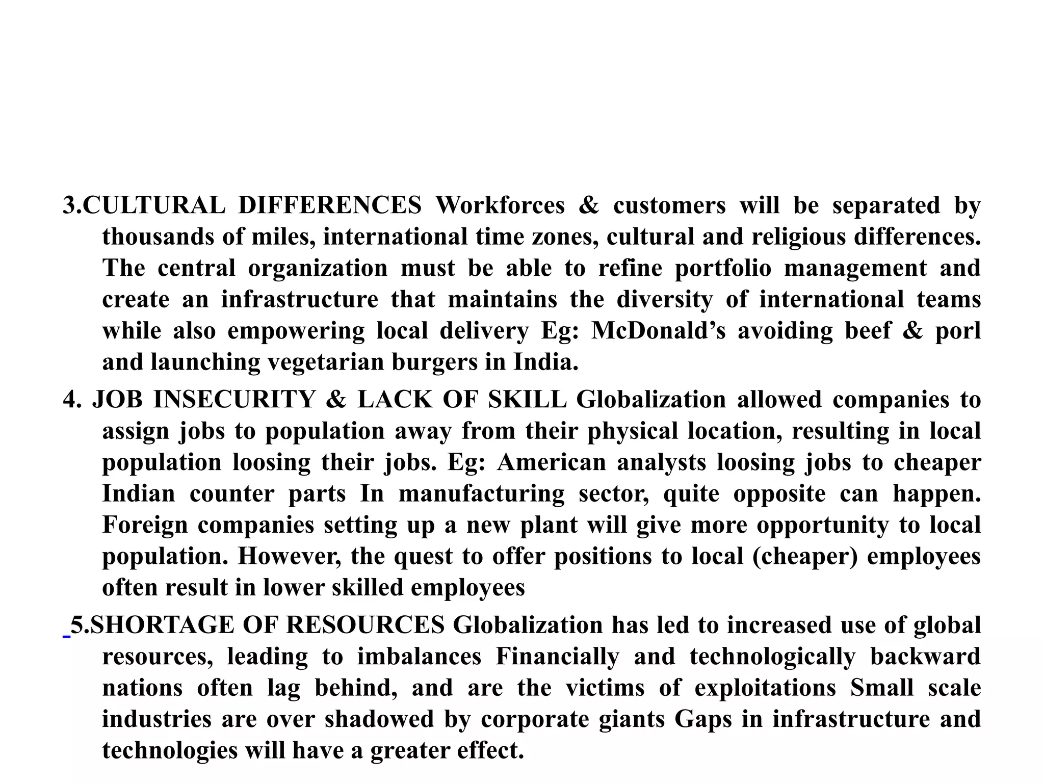 International Business Management Meaning,features,significance,modes ...