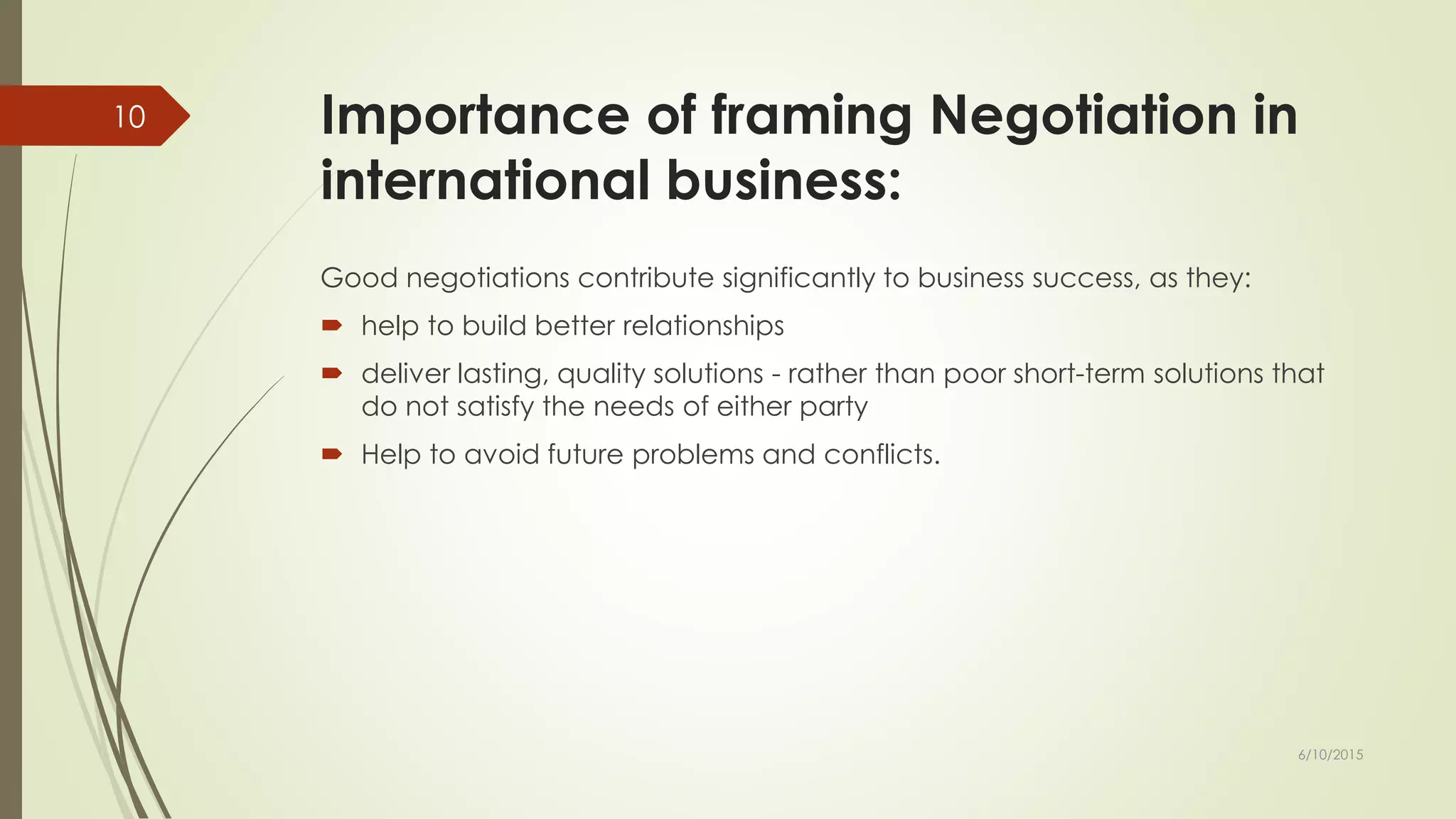 International business negotiations | PPTX
