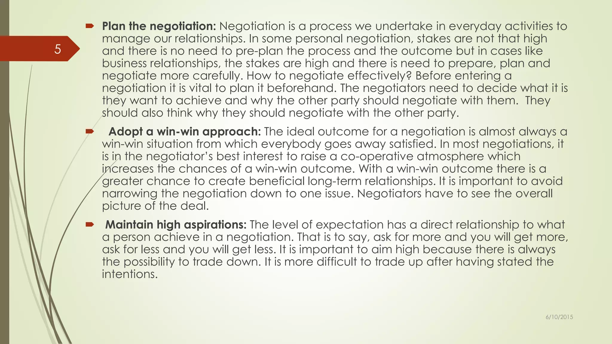 International business negotiations | PPTX