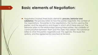 International business negotiations | PPTX