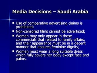 International business practices in saudi arabia | PPT
