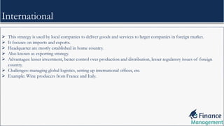 International Business Strategy | PPT